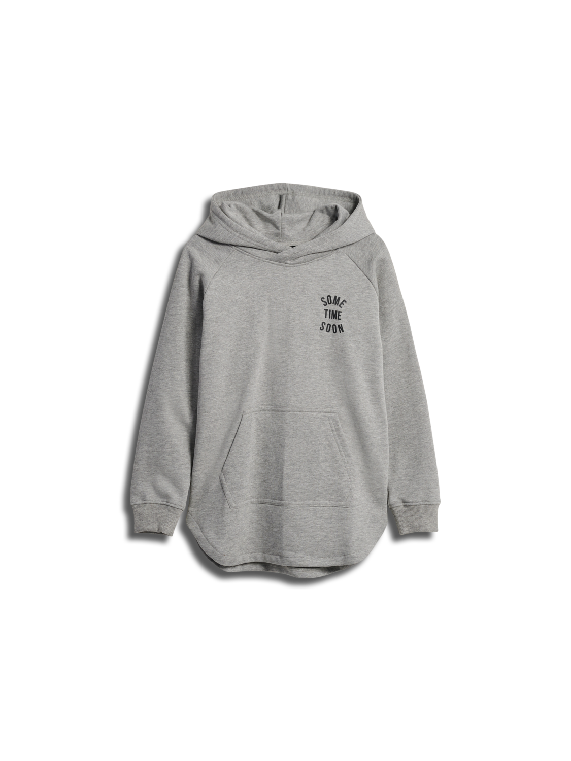 Sometime Soon stsMONTEREY HOODIE - LIGHT GREY MELANGE | sometimesoon.com